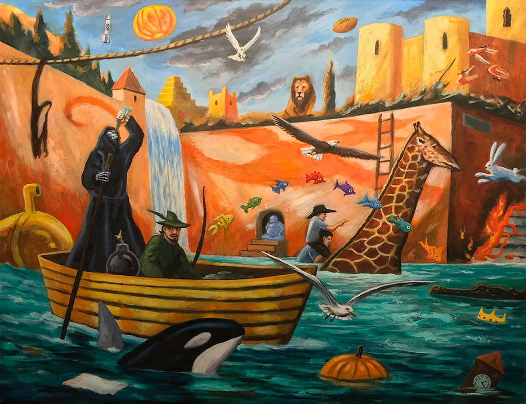 Artwork - The Flood - Brian McElligott - IX Gallery