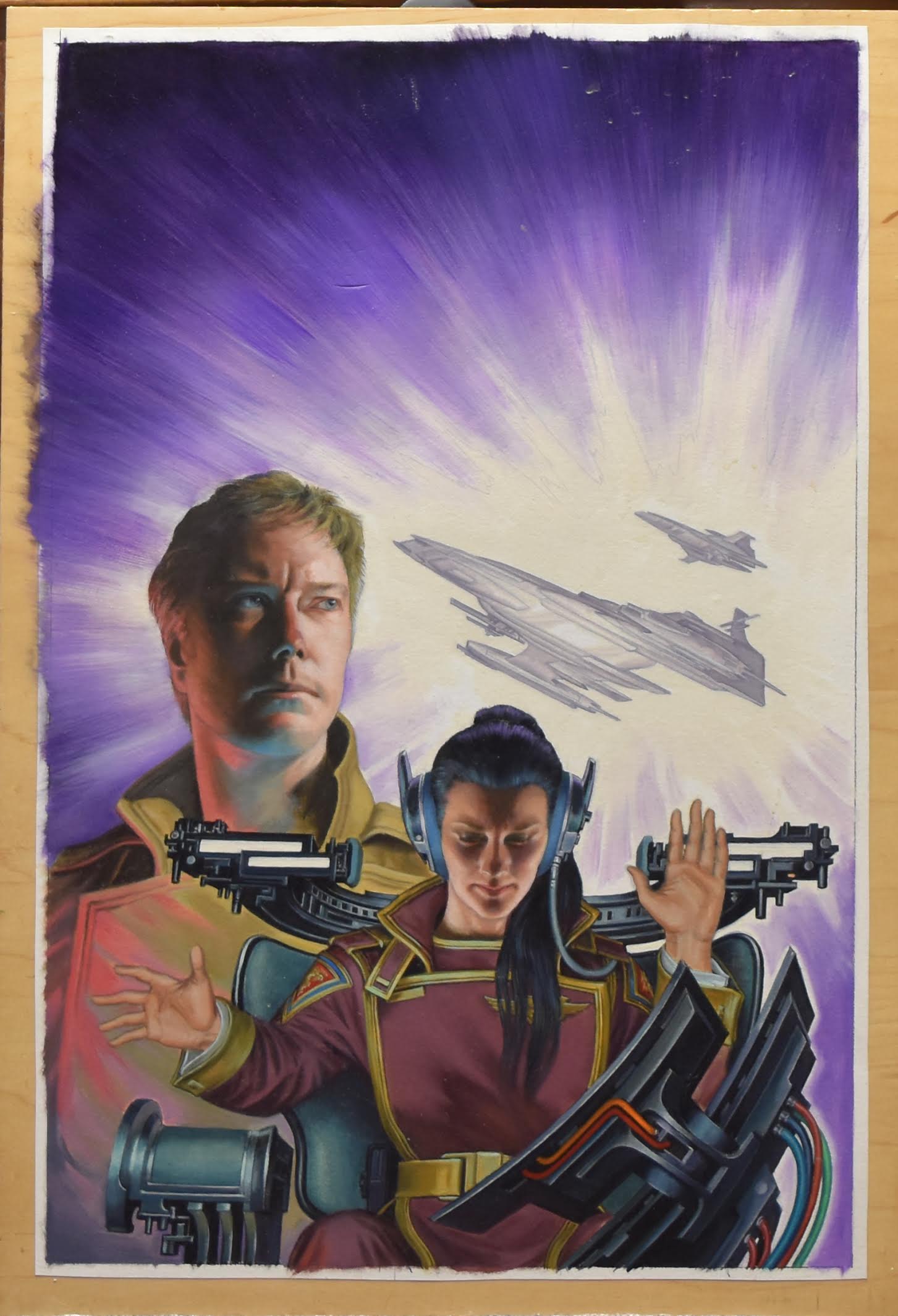 Artwork - In the Stormy Red Sky - Stephen Hickman - IX Gallery