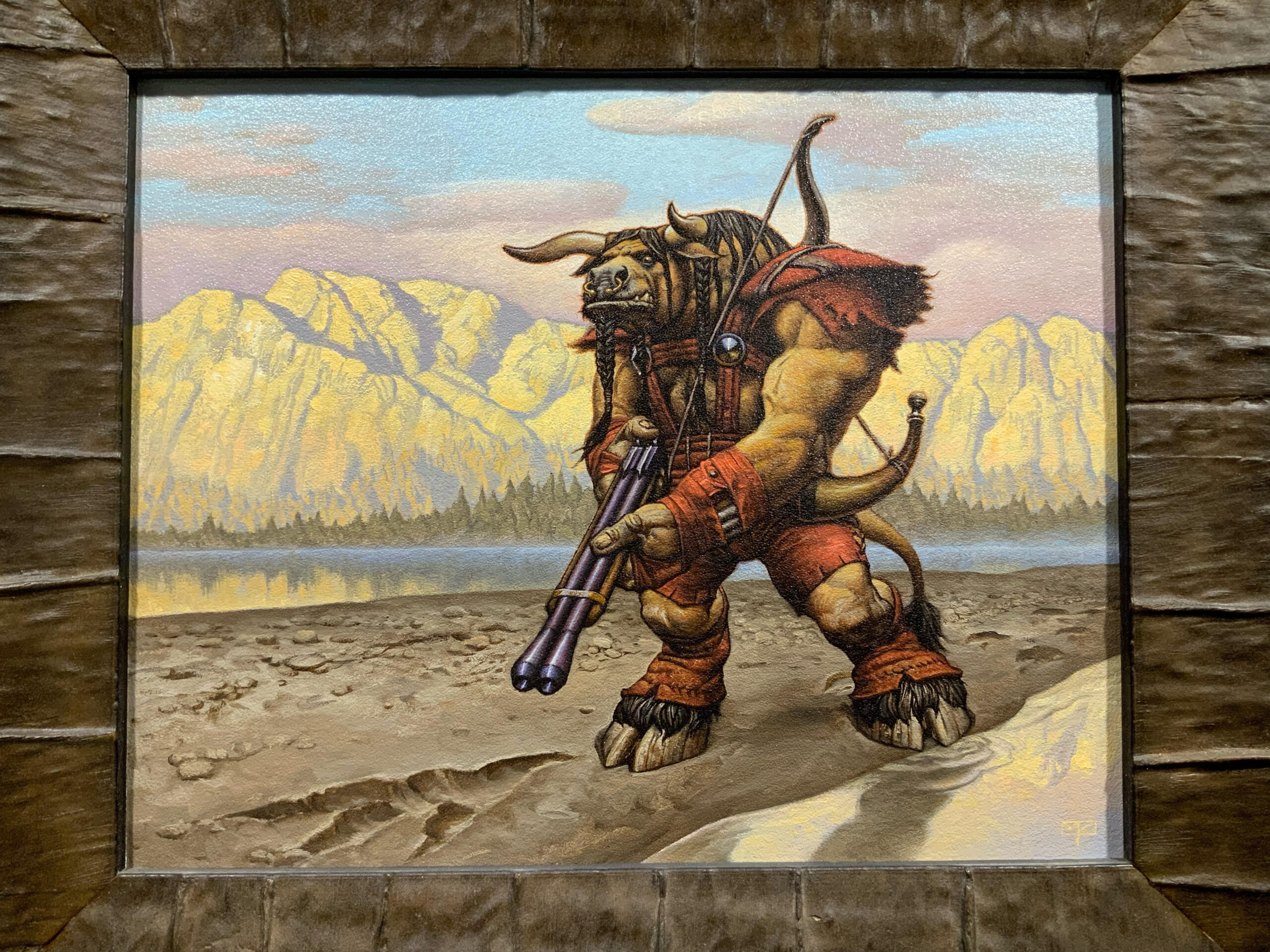 Artwork - Kalnuf Eagleheart - Mark Zug - IX Gallery