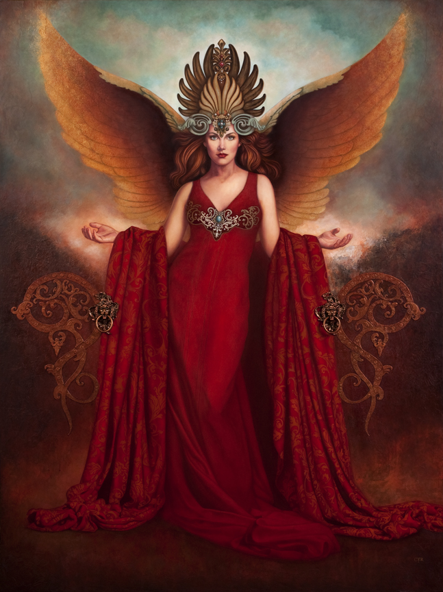 Artwork - The Messenger - Lisa L. Cyr - IX Gallery