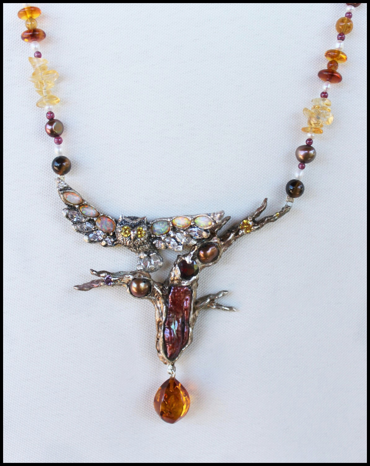 Artwork - The Watcher in the Woodlands - Kelly Potts-Martinez - IX Gallery