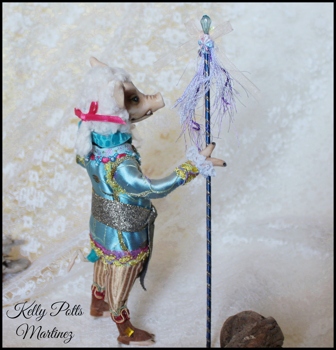 Artwork - Ruben the Dancing Master - Kelly Potts-Martinez - IX Gallery