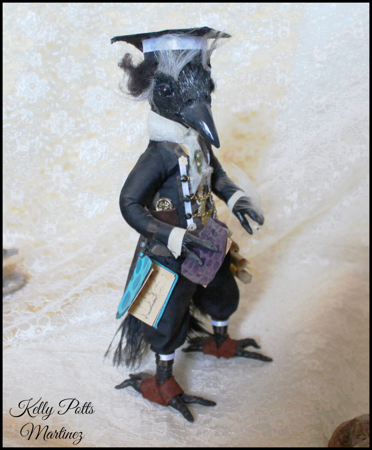 Artwork - Professor Corvus - Kelly Potts-Martinez - IX Gallery