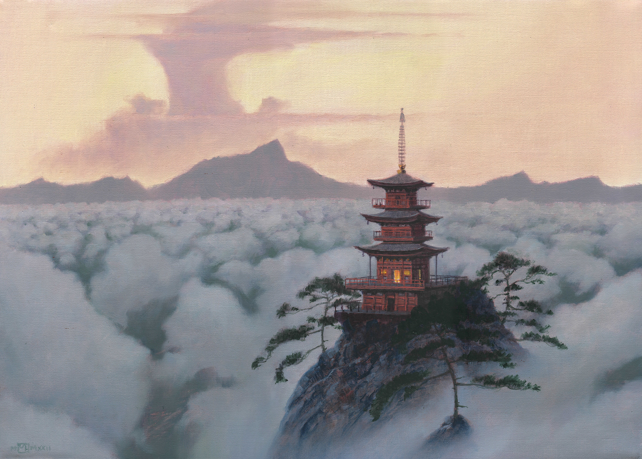 Artwork - Kumo Umi - Mark Harrison - IX Gallery