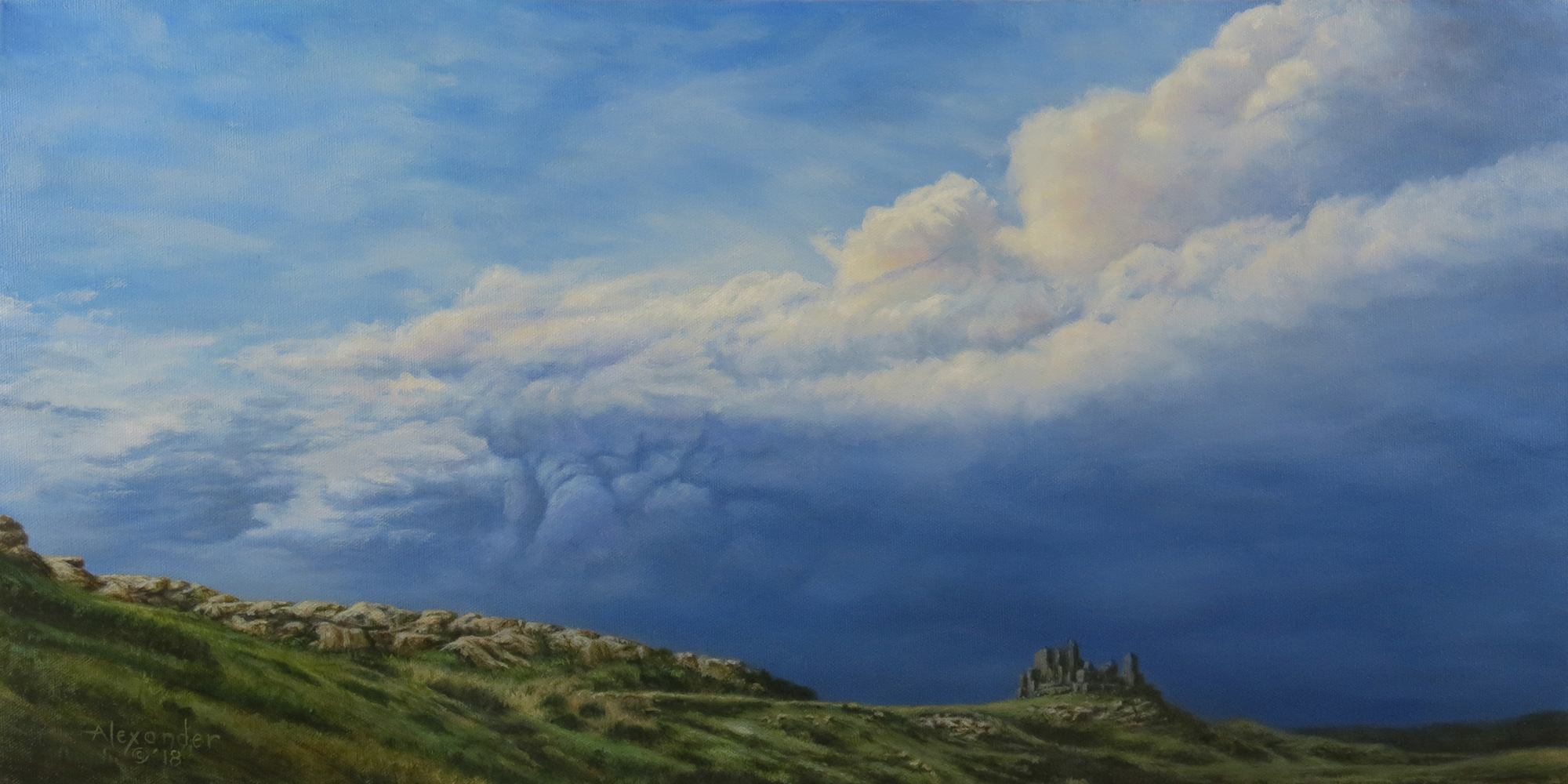 Artwork - Passing Storm - Rob Alexander - IX Gallery
