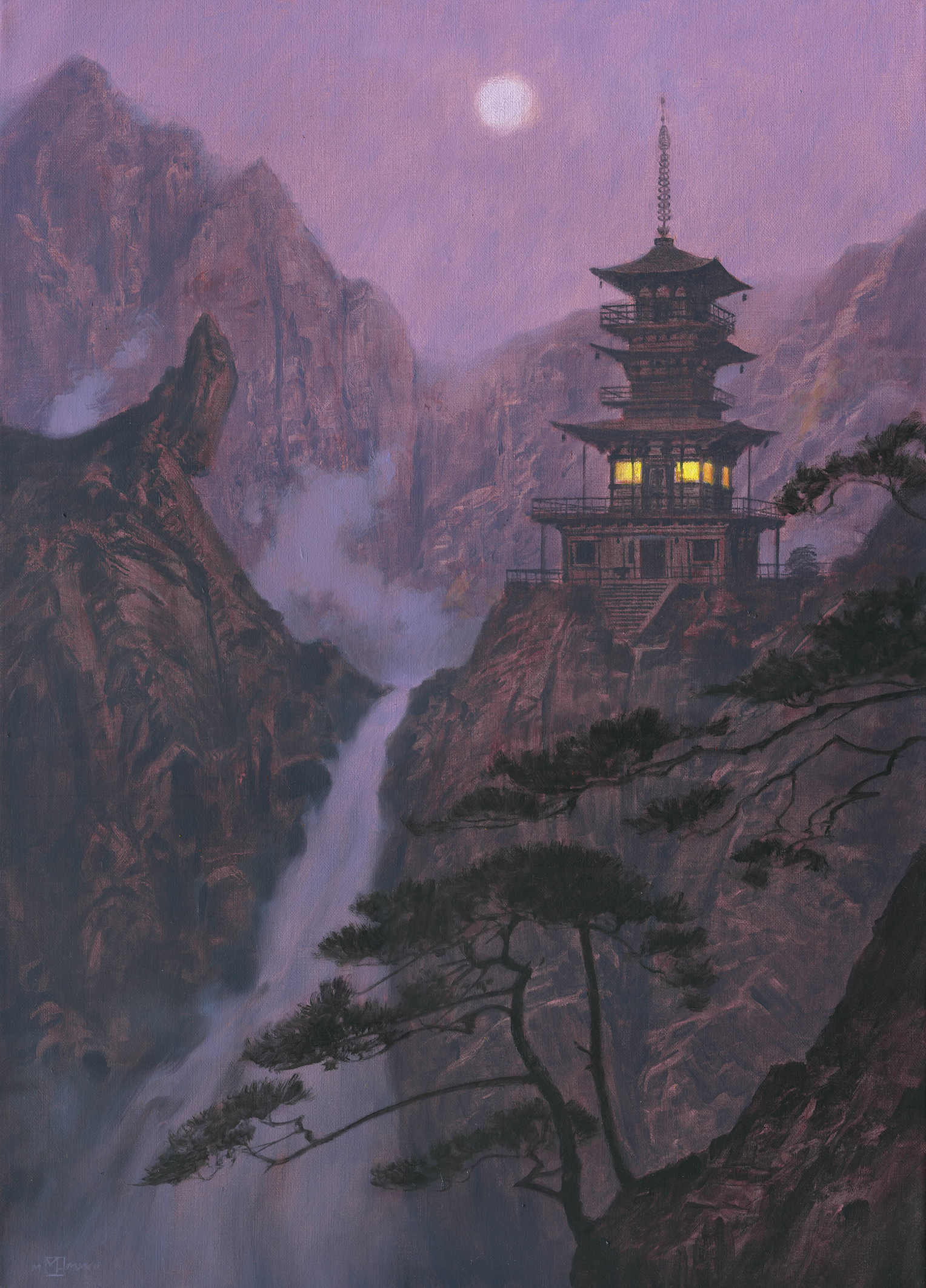 Artwork - The Rain Temple of Iro Ki - Mark Harrison - IX Gallery