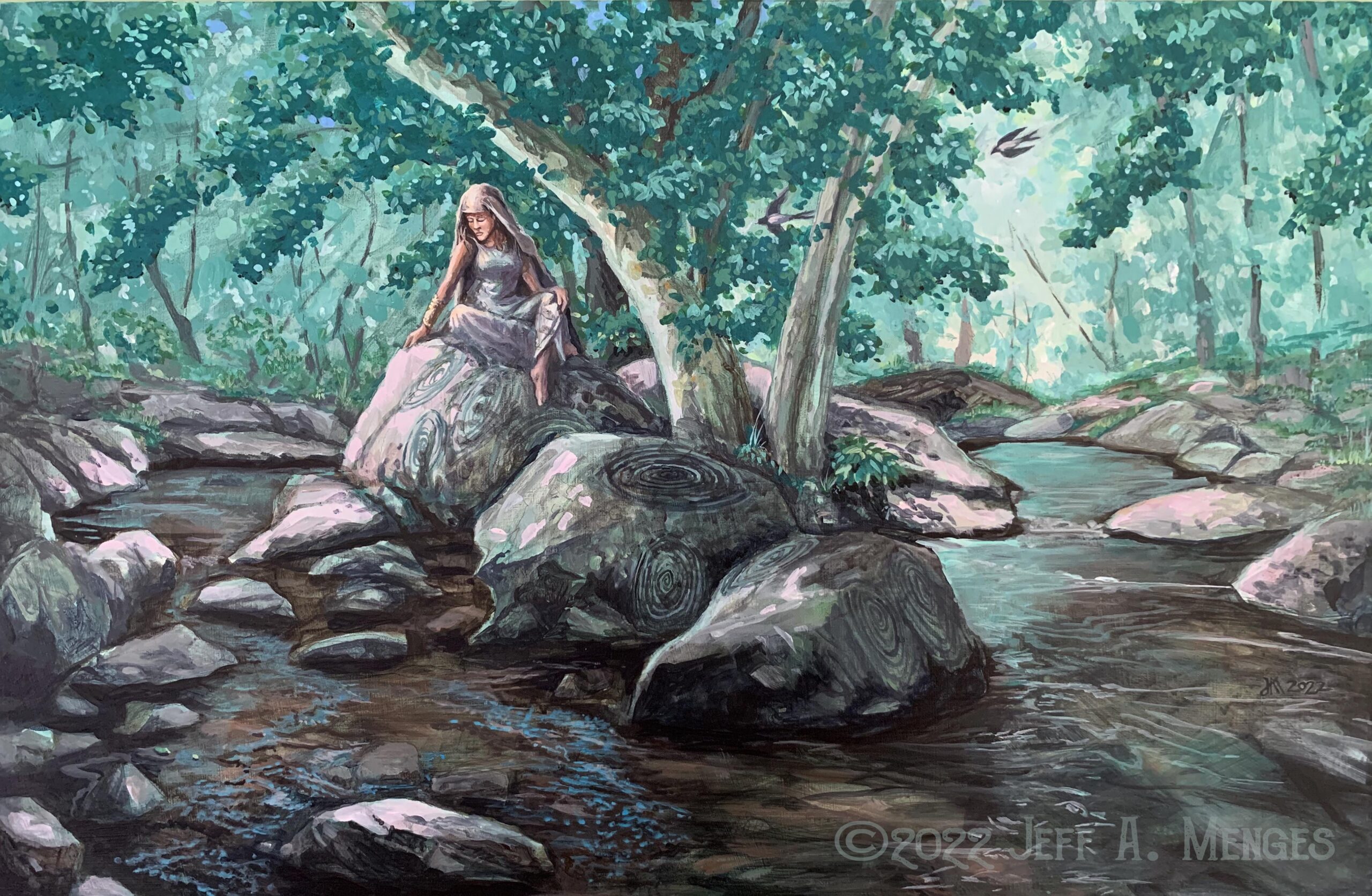 Artwork - The Three Sisters - Jeff Menges - IX Gallery