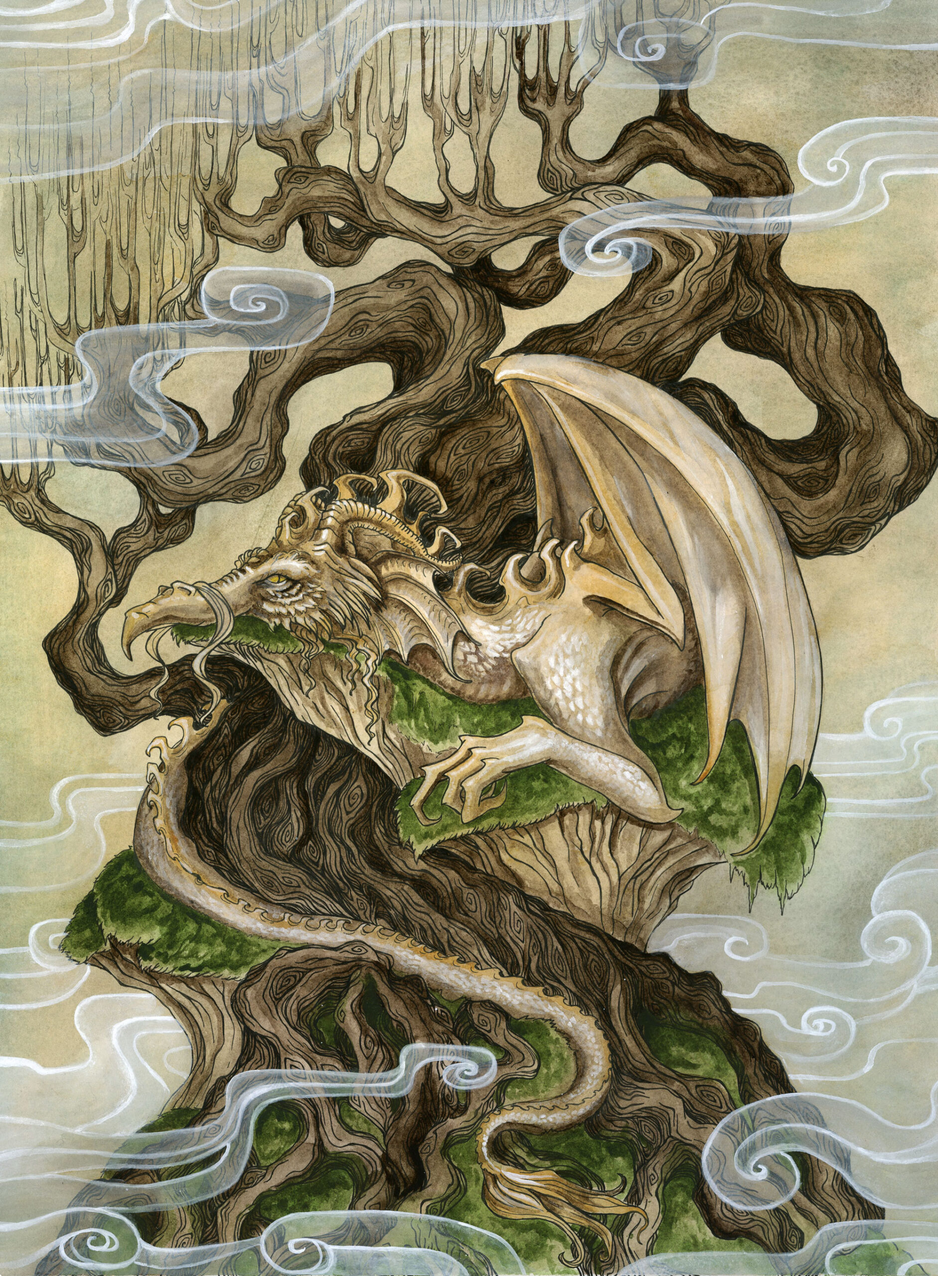 Artwork - The Wise One - Rachel Quinlan - IX Gallery