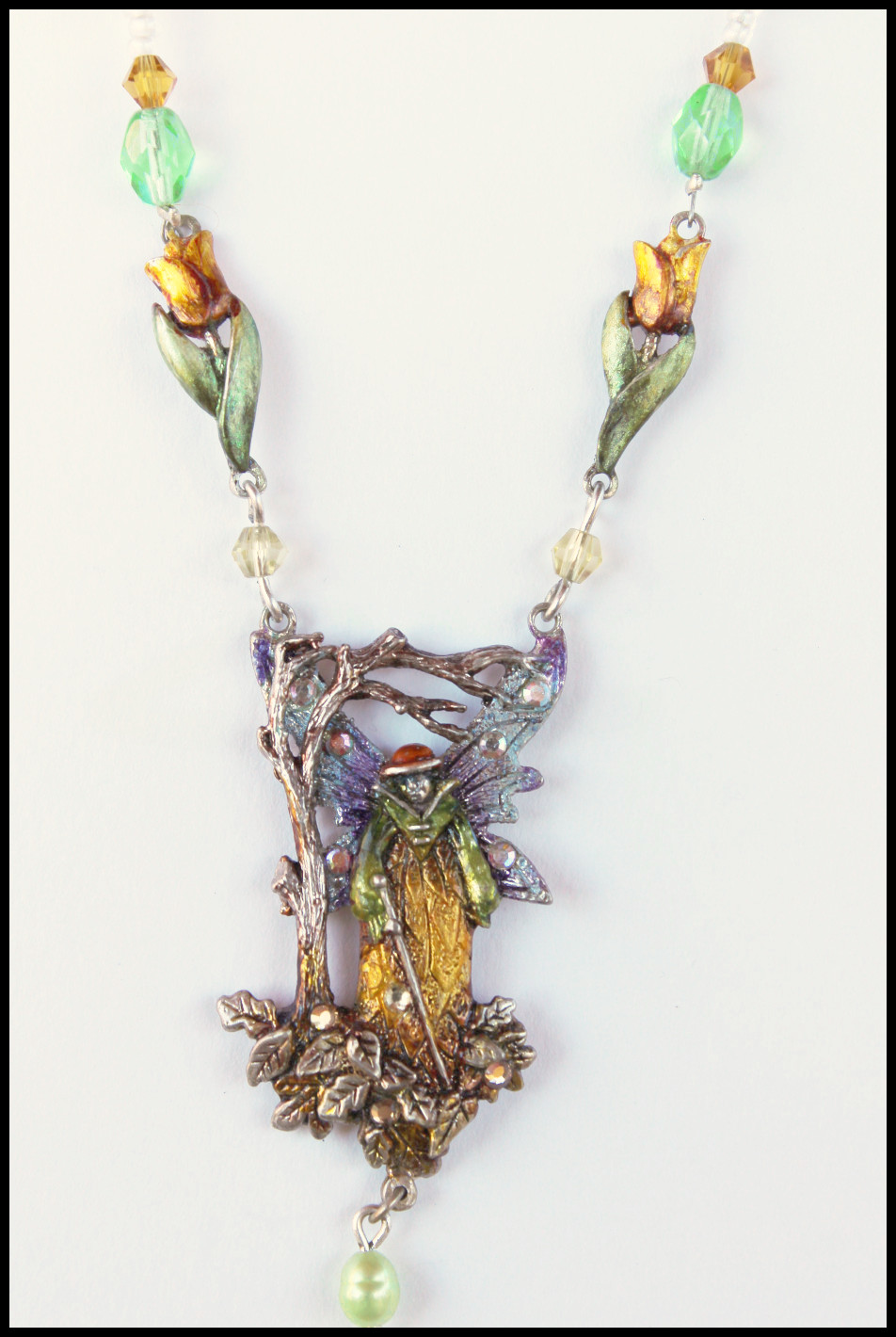 Artwork - THE AUTUMN FALL FAERIE - Kelly Potts-Martinez - IX Gallery