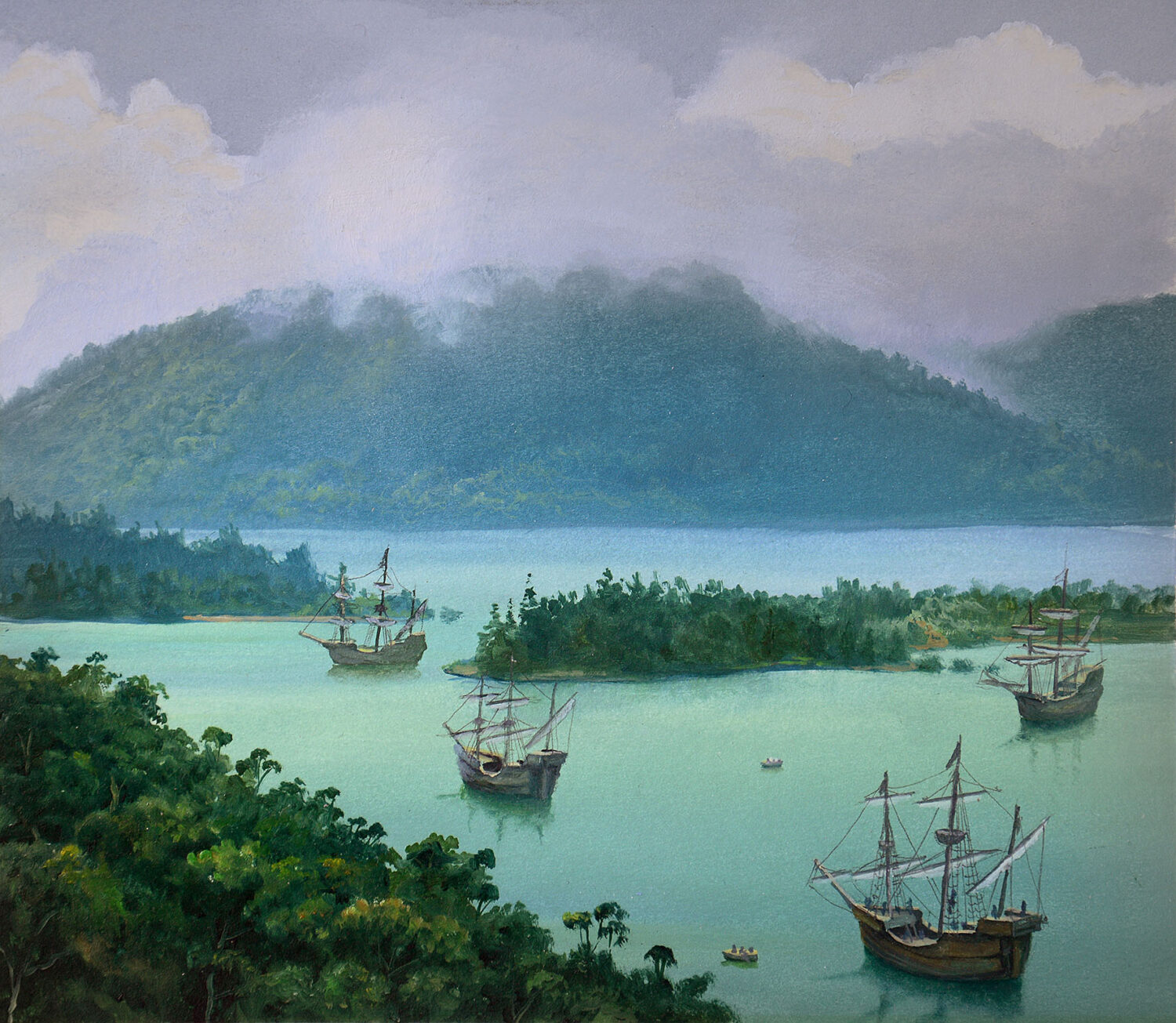 Artwork - Explorers: Vasco da Gama - Thomas Thiemeyer - IX Gallery