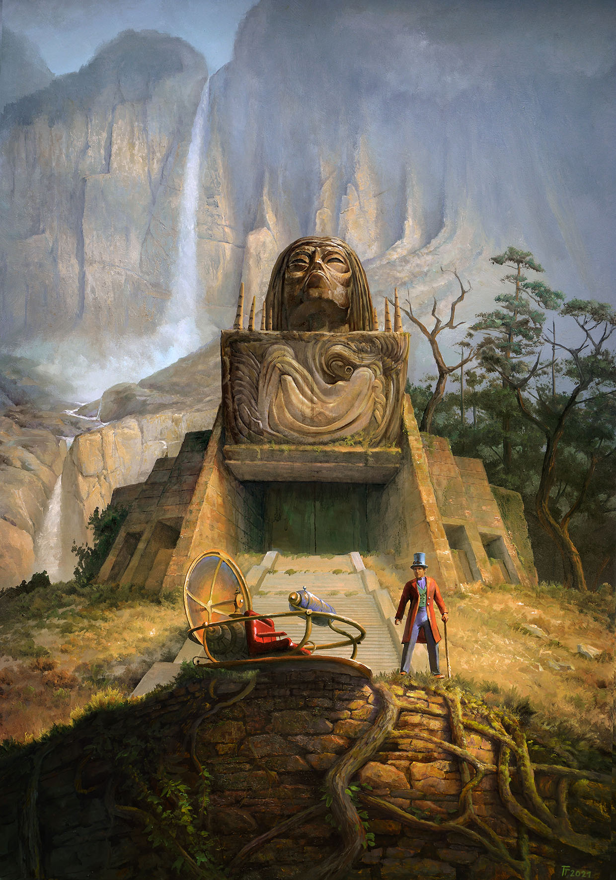 Artwork - The Great Sphinx - Thomas Thiemeyer - IX Gallery