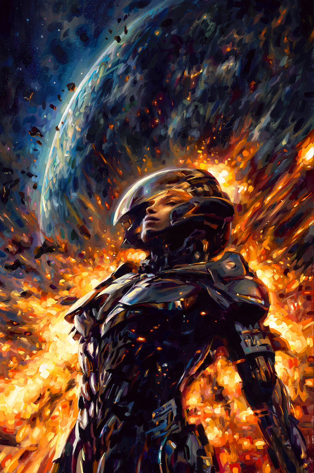 Artwork - Last Stand - Kai Lun Qu - IX Gallery