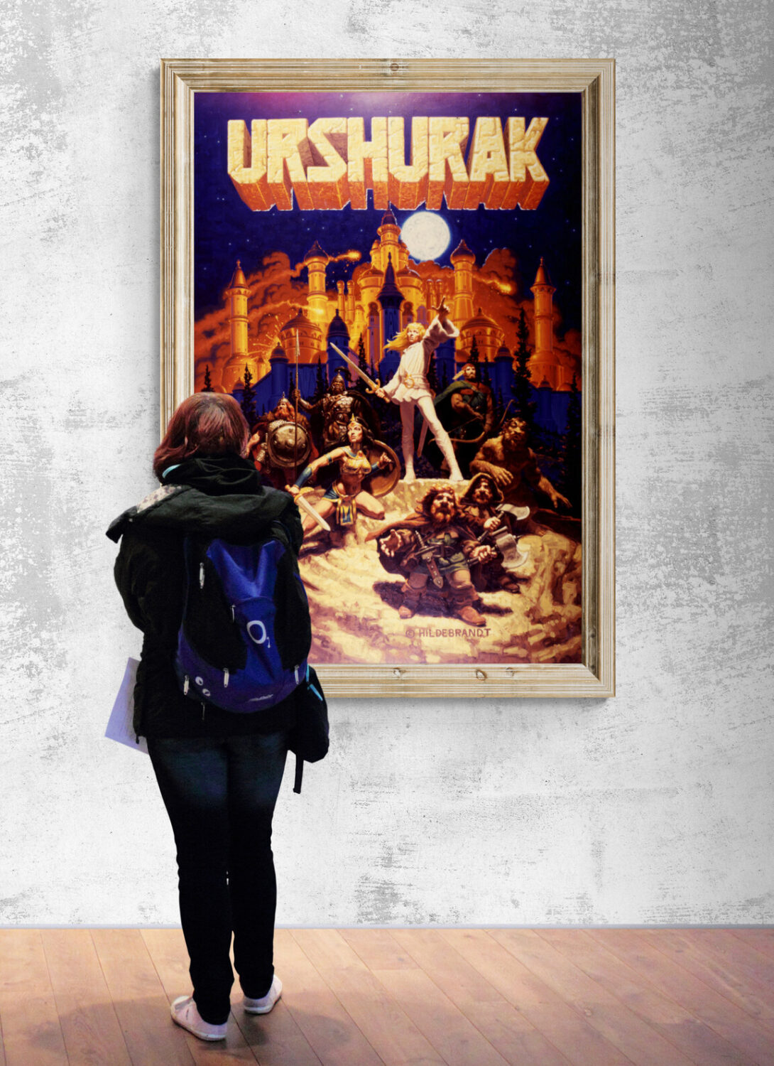 Artwork - Ushurak Cover - Brothers Hildebrandt - Greg Hildebrandt - IX ...