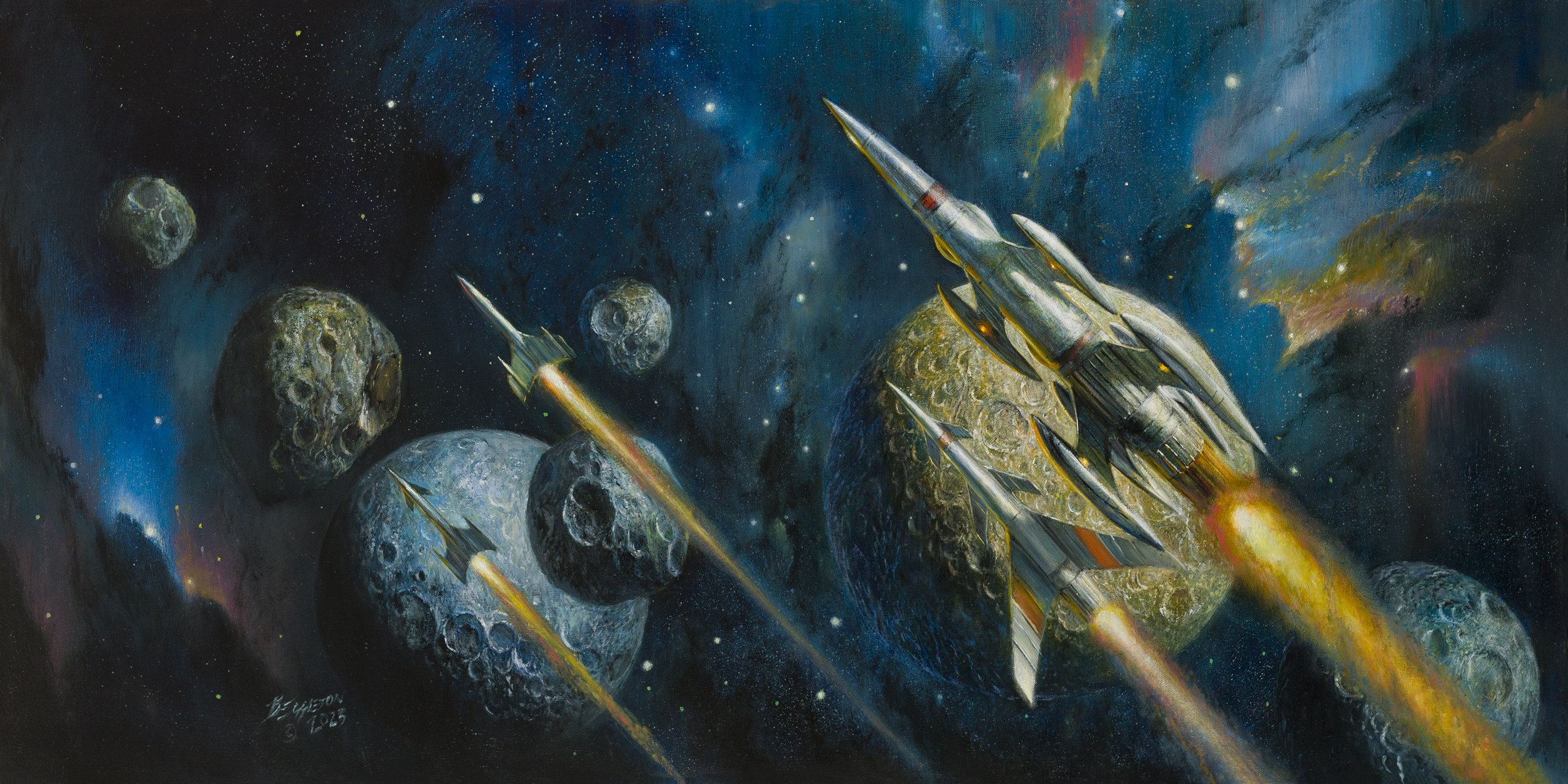 Artwork - LOGICAL FANTASY - Bob Eggleton - IX Gallery