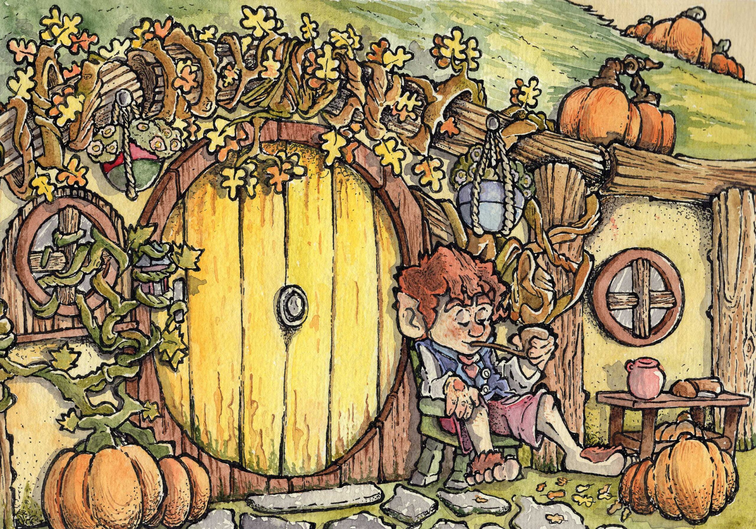 Artwork Hobbit House Gabriel Ribeiro Ix Gallery