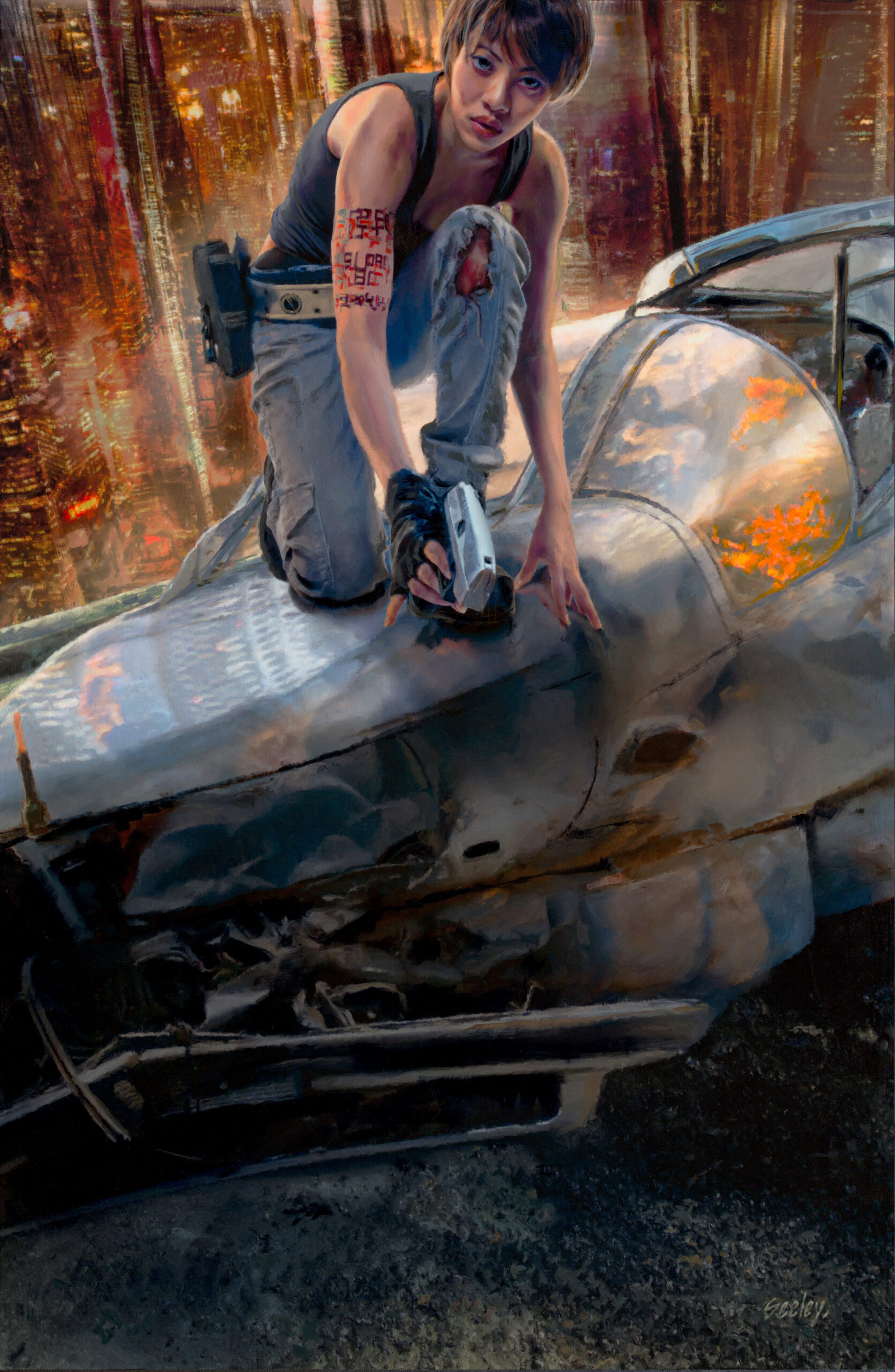 Artwork - Fallout - James K Decker - Penguin ROC - Dave Seeley - IX Gallery