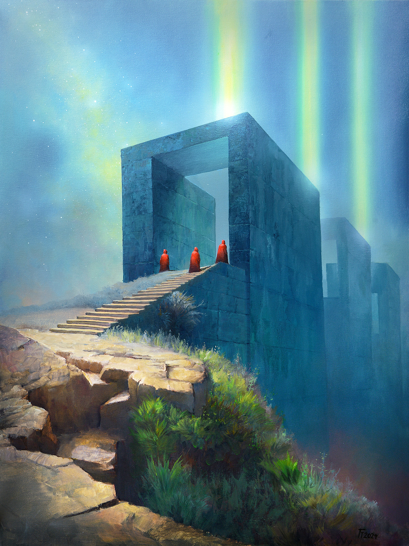 Artwork - The Astral Seers - Thomas Thiemeyer - IX Gallery