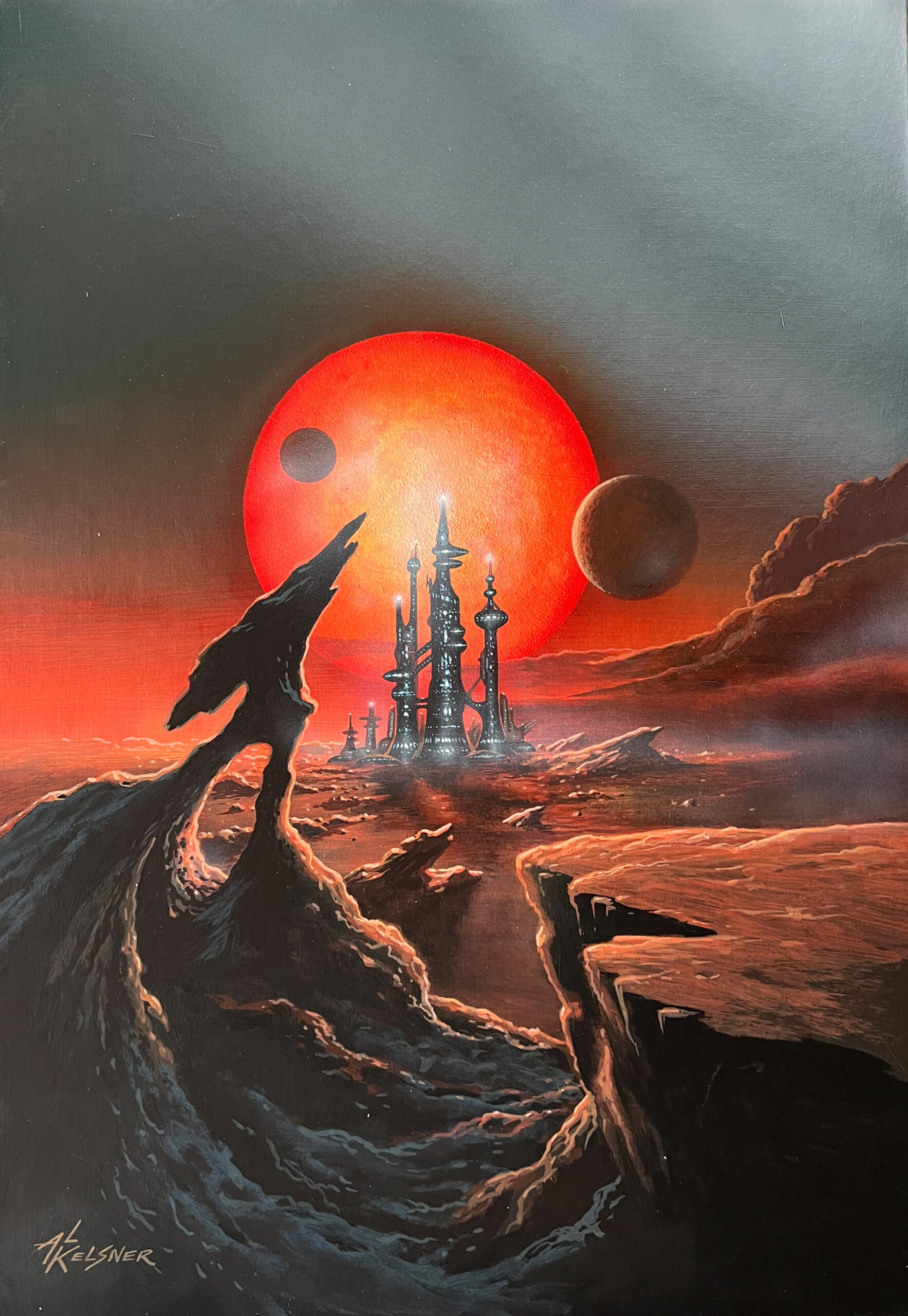 Alfred Kelsner: Perry Rhodan - Exhibition - IX Gallery
