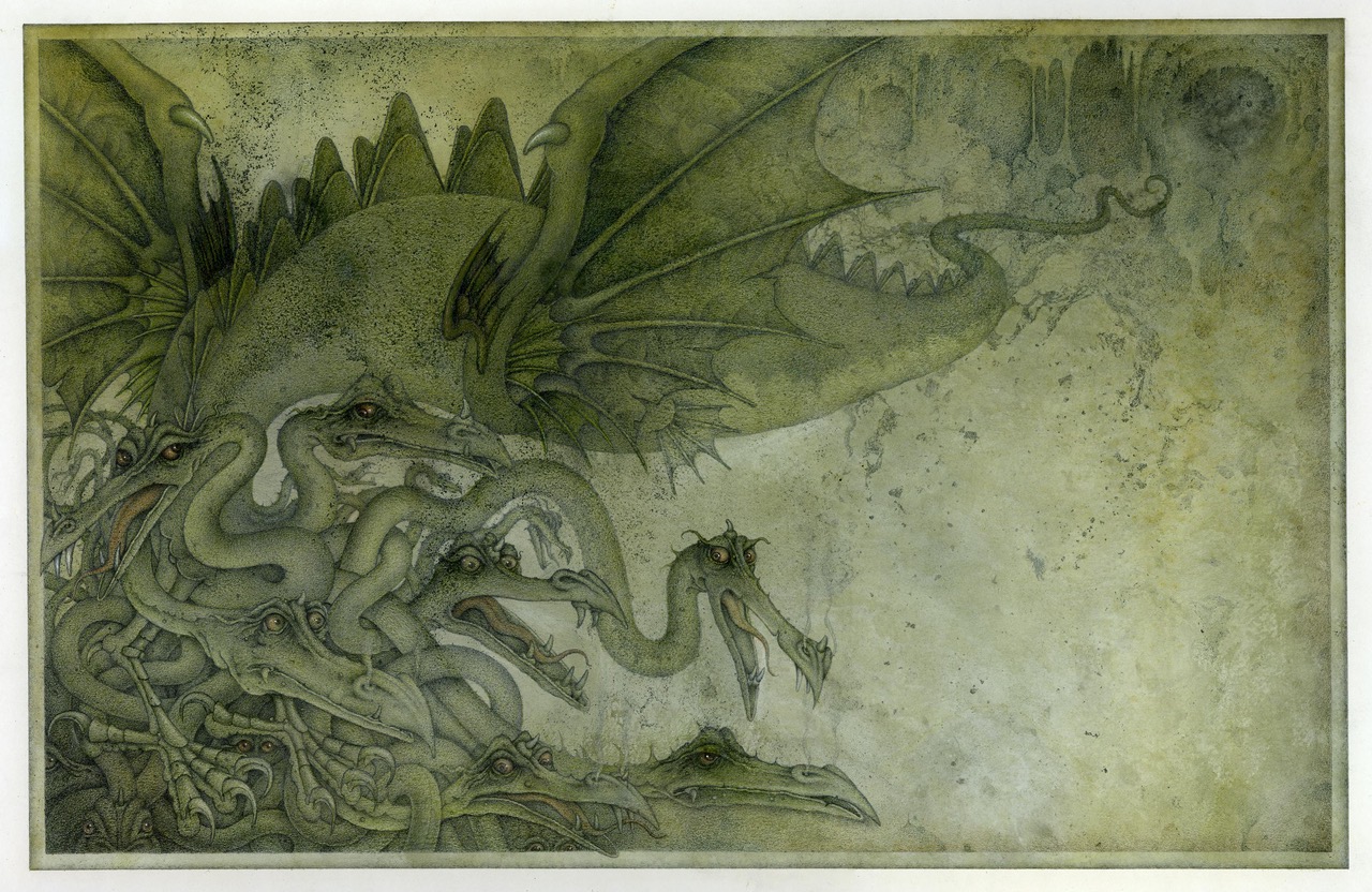 The Dragons of Wayne Anderson - Exhibition - IX Gallery